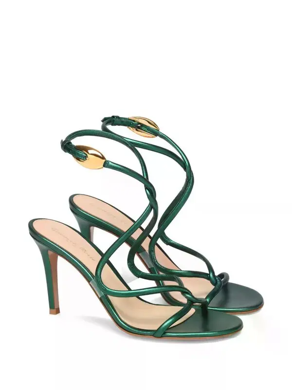 GIANVITO ROSSI Sabrina Twisted Sandals