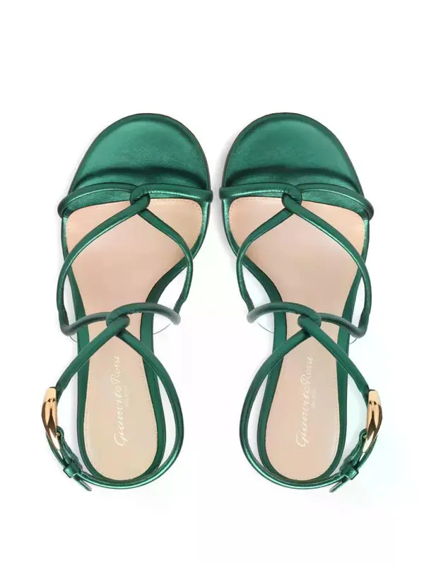 GIANVITO ROSSI Sabrina Twisted Sandals