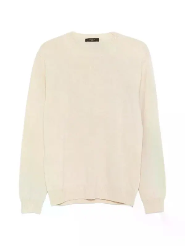 ZANONE Crew Neck Sweater - Neutrals