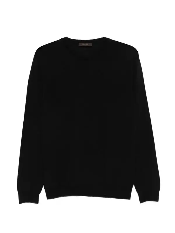 ZANONE Crew-neck Sweater - Black