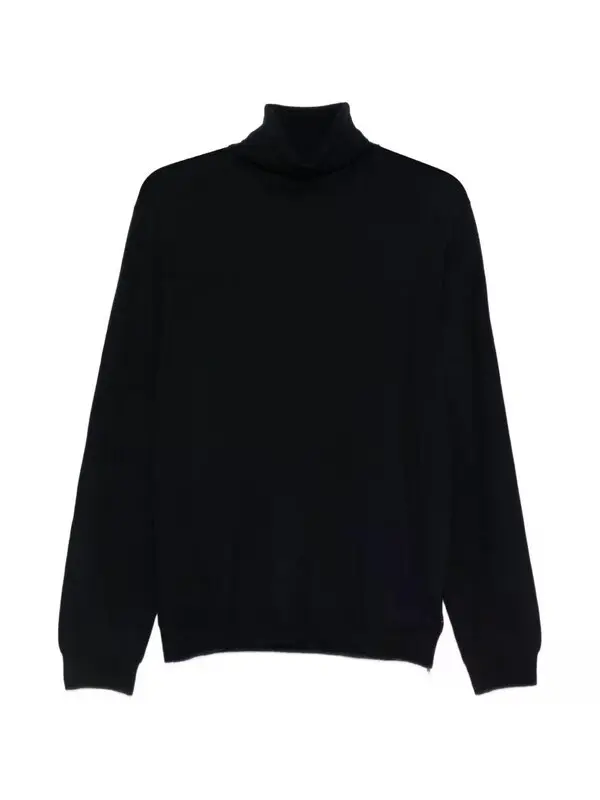 ZANONE Roll-neck Sweater - Blue