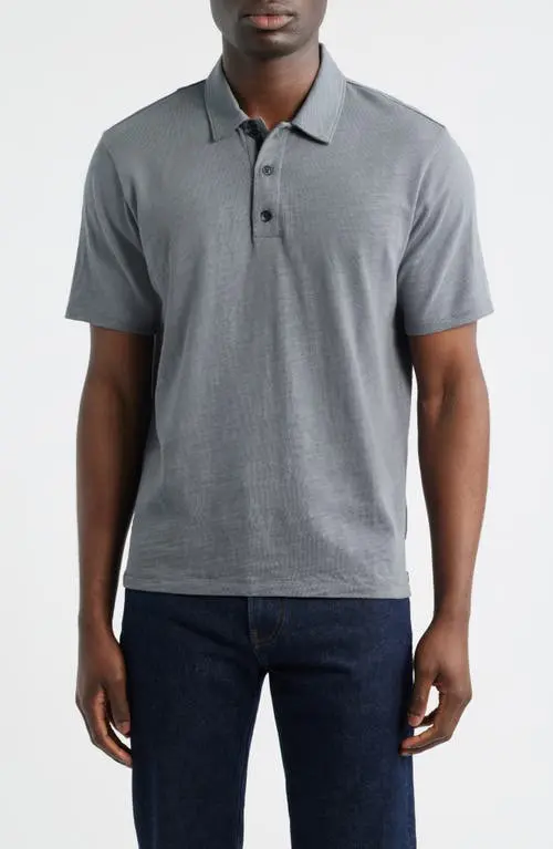 Rag & Bone Classic Flame Cotton Polo