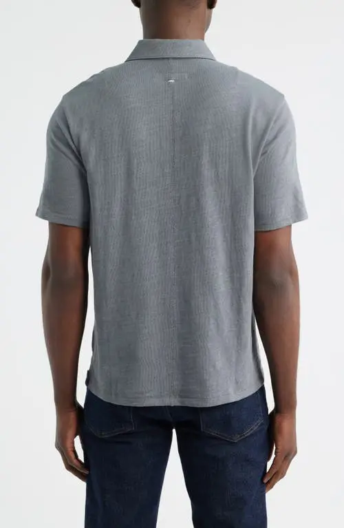 Rag & Bone Classic Flame Cotton Polo