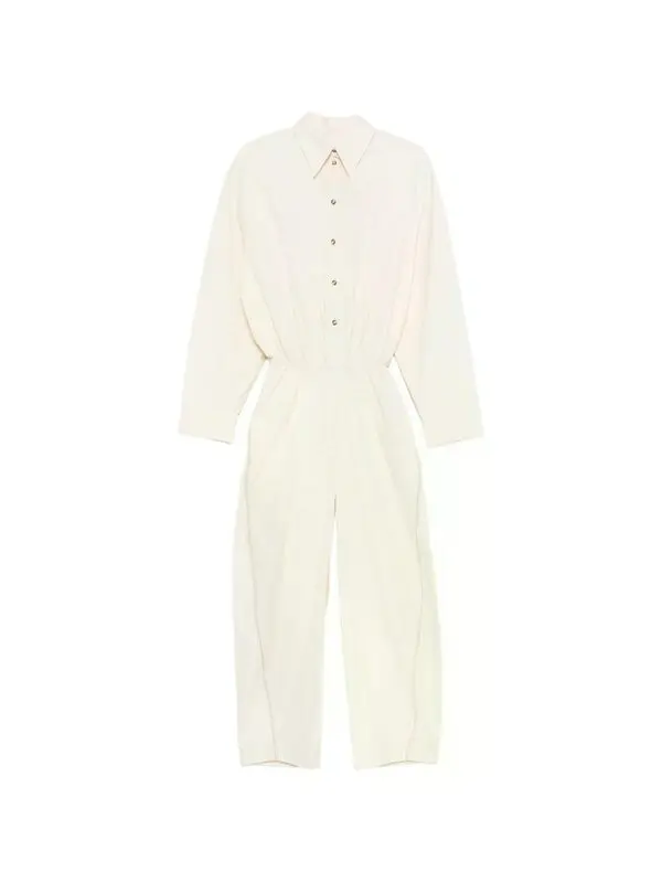 Nanushka Binding Detail Jumpsuit - Neutrals