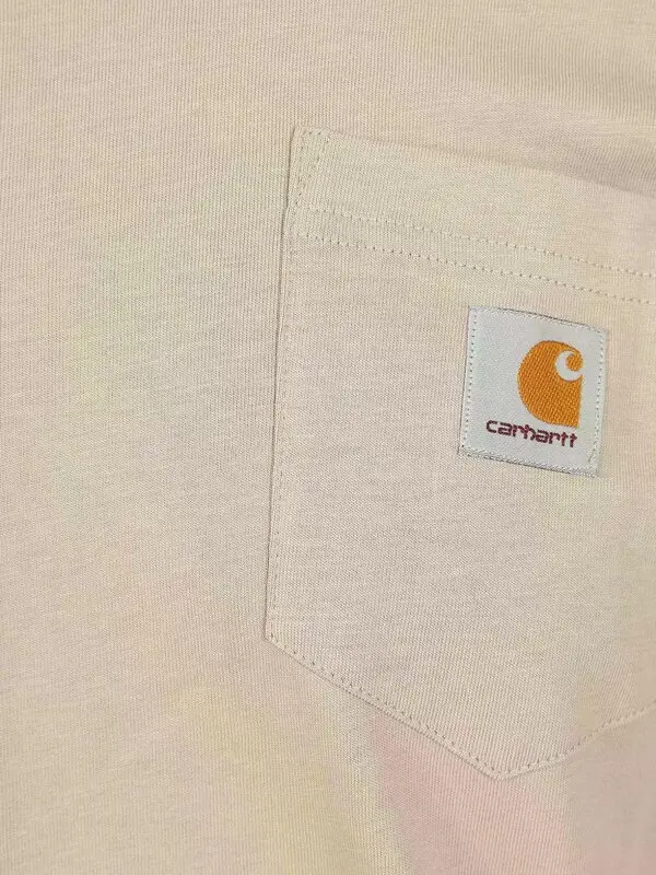 Carhartt Work In Progress Chest-pocket Long-sleeve T-shirt - Neutrals