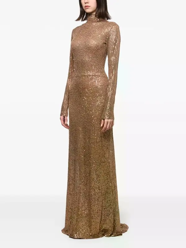 ATU BODY COUTURE Sequin-embellished Maxi Dress