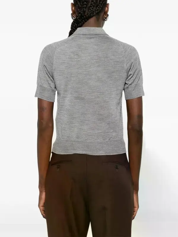 AMI Paris De Coeur Short Sleeve Polo