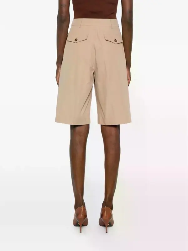 YVES SALOMON Pleated Shorts