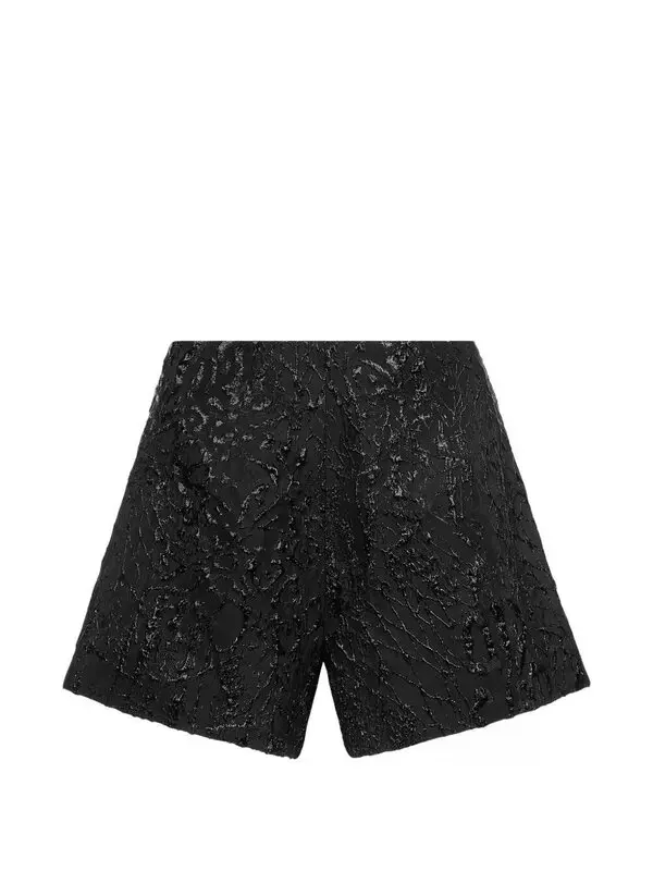 MIA PECULIAR Jacquard Short Shorts