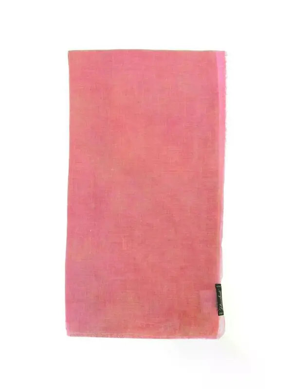 Faliero Sarti Frayed Scarf - Pink