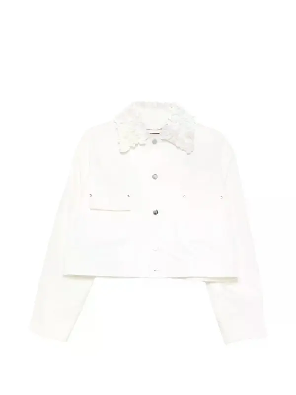 Plan C Floral Collar Jacket