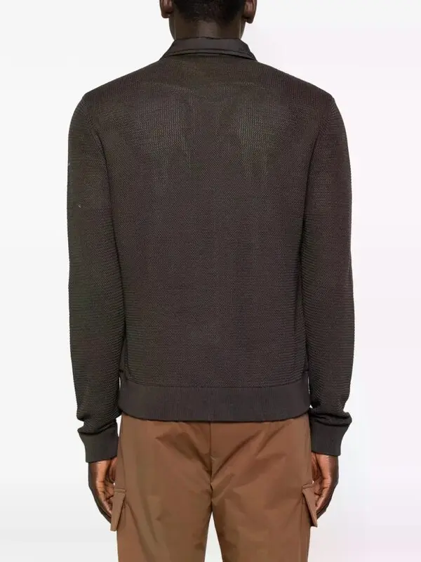 Herno Panelled Jacket - Brown