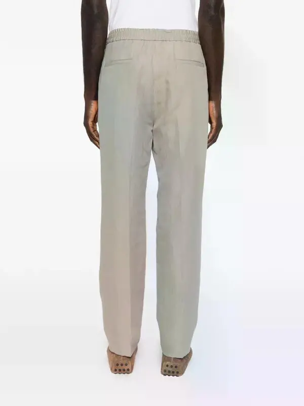 Brunello Cucinelli Pleated Drawstring Trousers - Neutrals