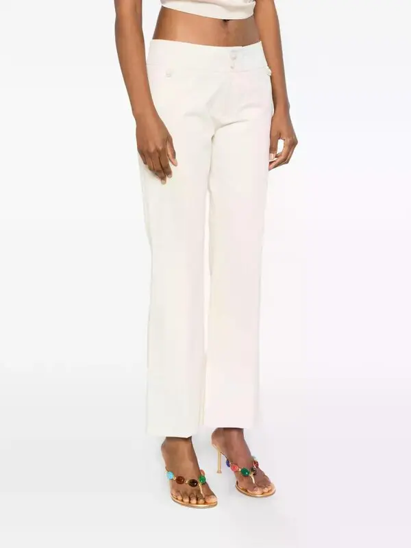 Etro Buttoned Straight Leg Trousers
