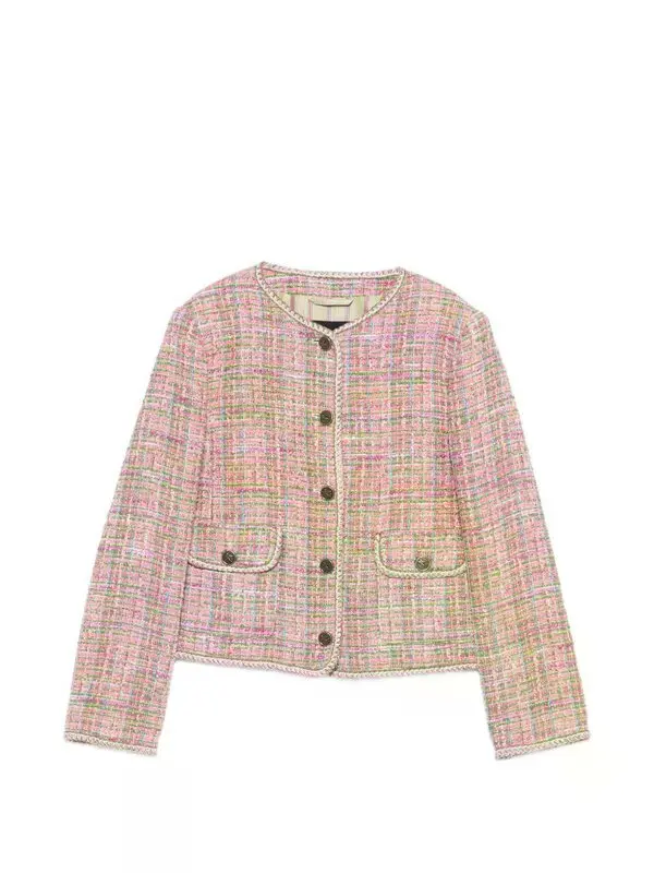 Etro Button-up Tweed Jacket