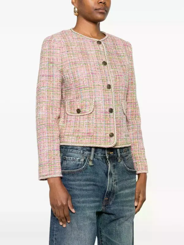 Etro Button-up Tweed Jacket