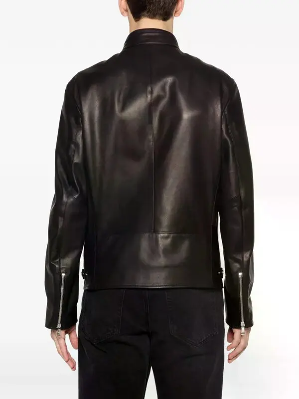 Tagliatore Biker Zip Jacket - Black
