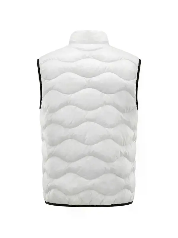 BLAUER. Textured Zip Gilet