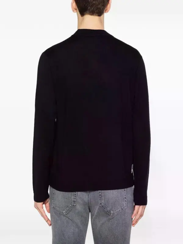 Emporio Armani Long-sleeve Sweater - Black