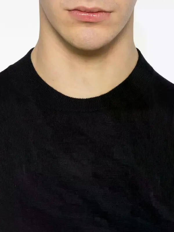 Emporio Armani Long-sleeve Sweater - Black