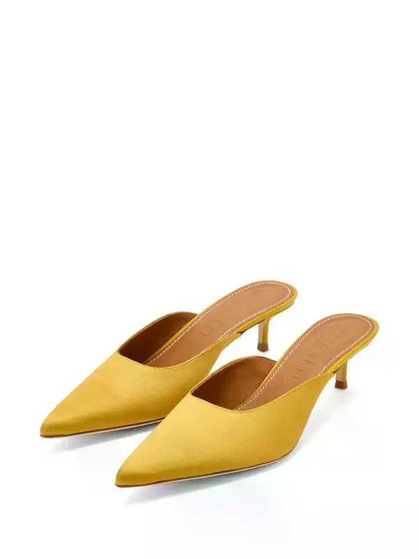 Staud 50mm Leather Heeled Mules