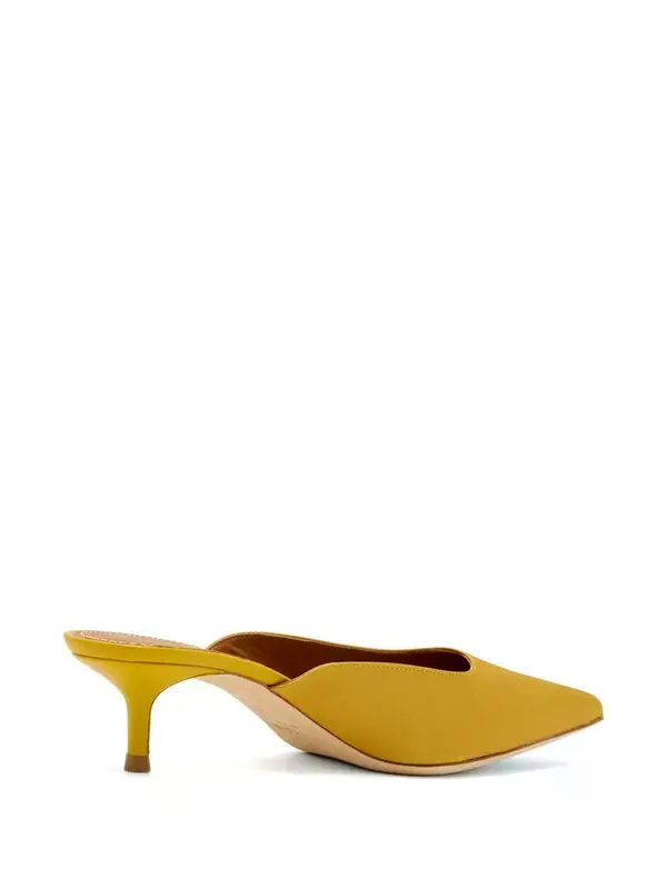 Staud 50mm Leather Heeled Mules