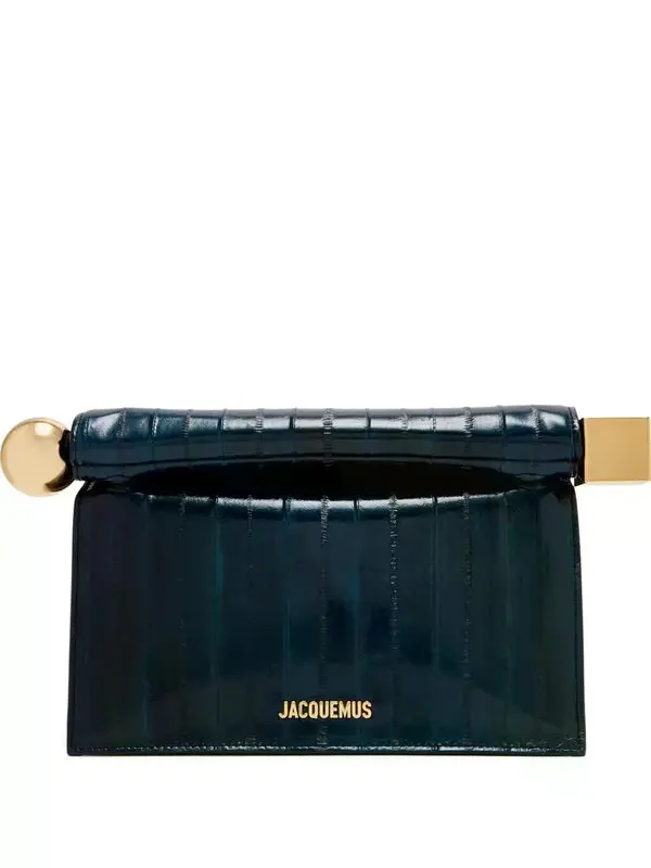 Jacquemus Metallic Leather Satchel