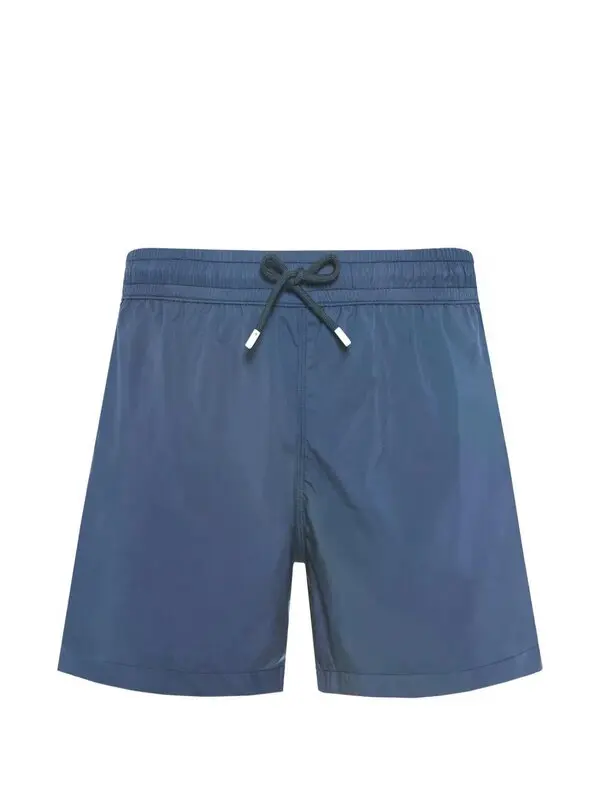 Fedeli Madeira Drawstring Swim Shorts - Blue