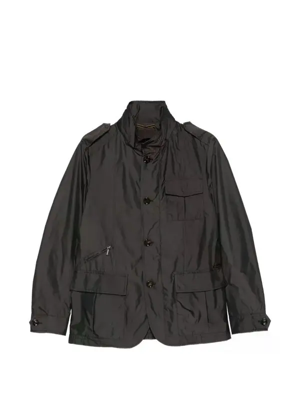 MOORER Chest-pocket Military Jacket