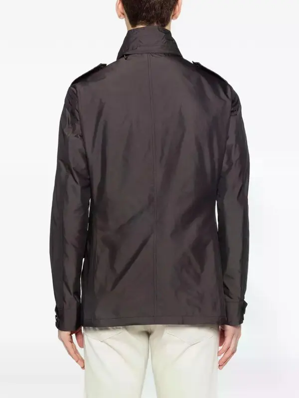 MOORER Chest-pocket Military Jacket