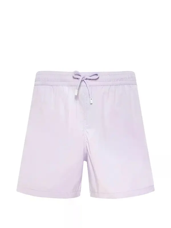 Fedeli Madeira Drawstring Beach Trunks - Purple