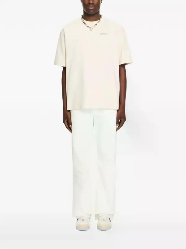 Off-White Short-sleeve T-shirt - Neutrals
