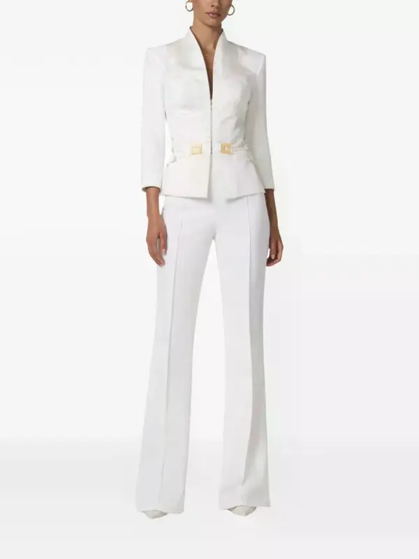 Elisabetta Franchi Blazer With Gold-tone Hardware