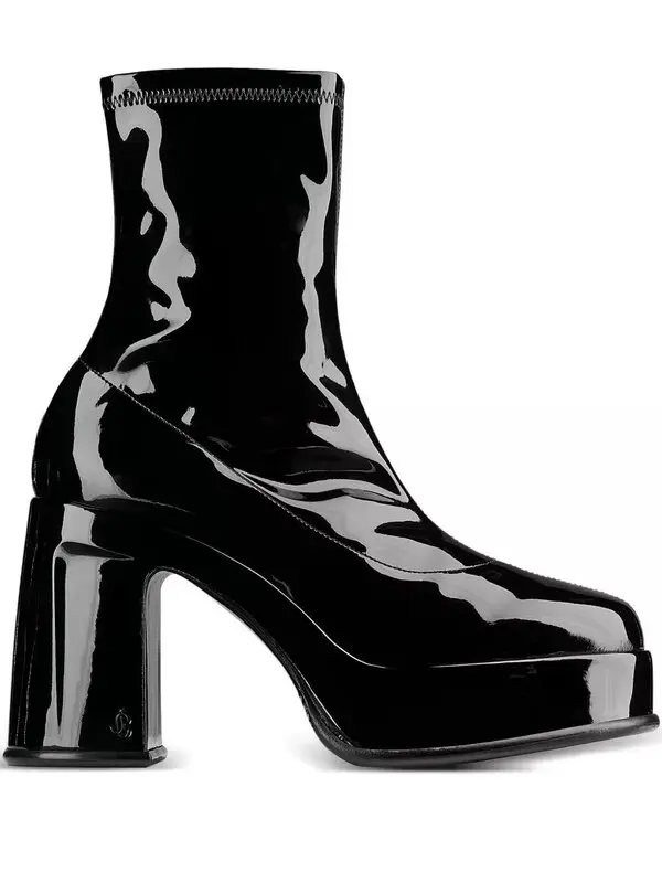 JIMMY CHOO Hadi 100 Platform Ankle Boots