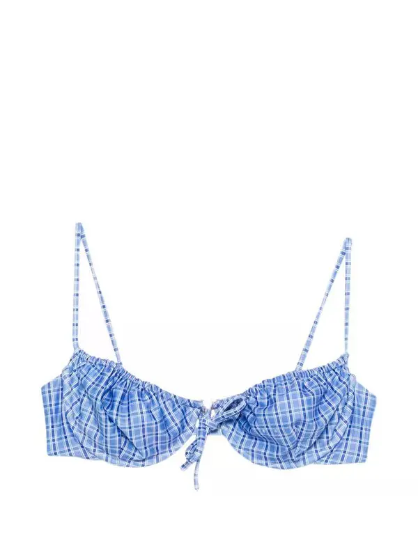 Faithfull The Brand Ombra Bikini Top - Blue