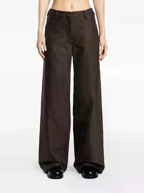 ZIGGY CHEN Straight-leg Trousers - Purple