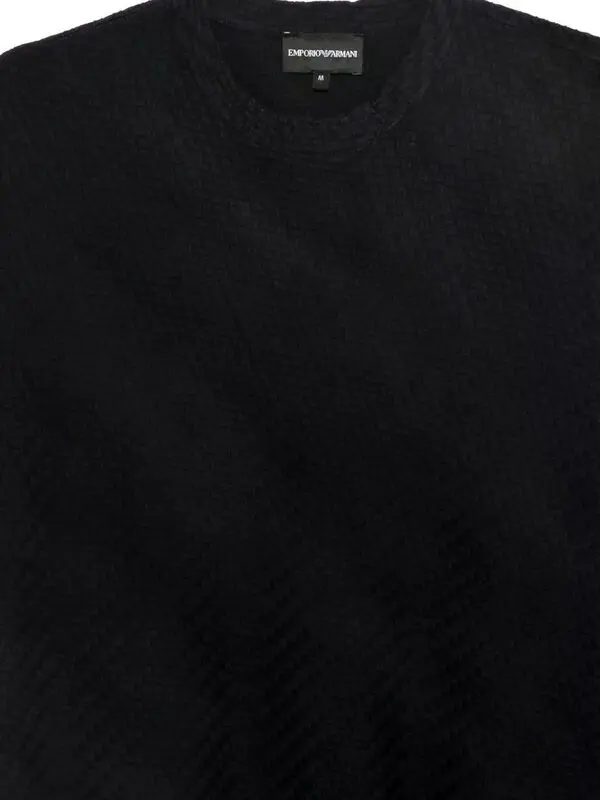 Emporio Armani Textured T-shirt