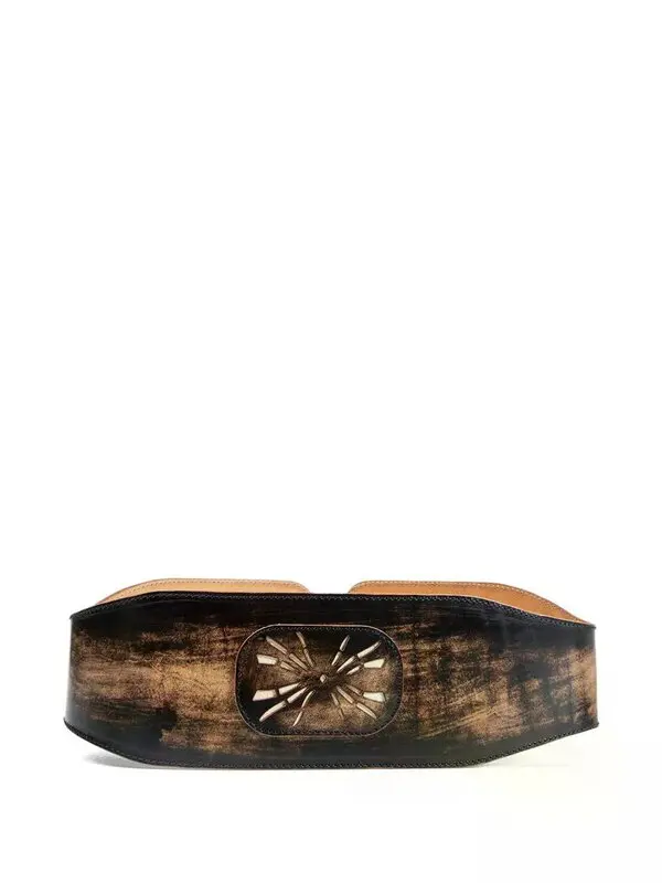 Our Legacy Buckle-detail Belt - Black