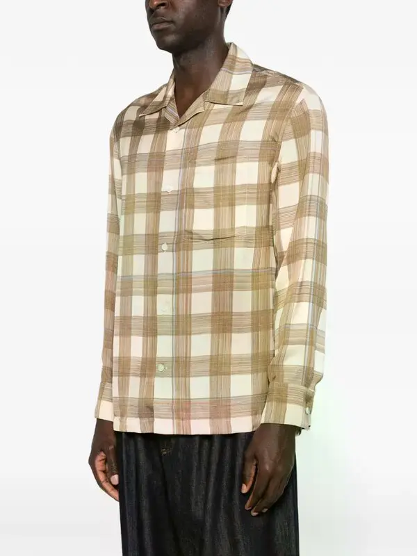 JIL SANDER Check-print Shirt