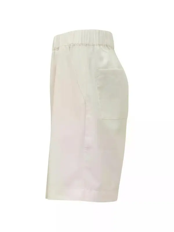 A PAPER KID Pleated Bermuda Shorts
