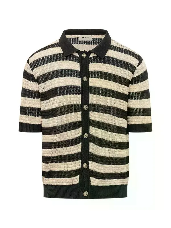 A PAPER KID Striped Short-sleeve Shirt