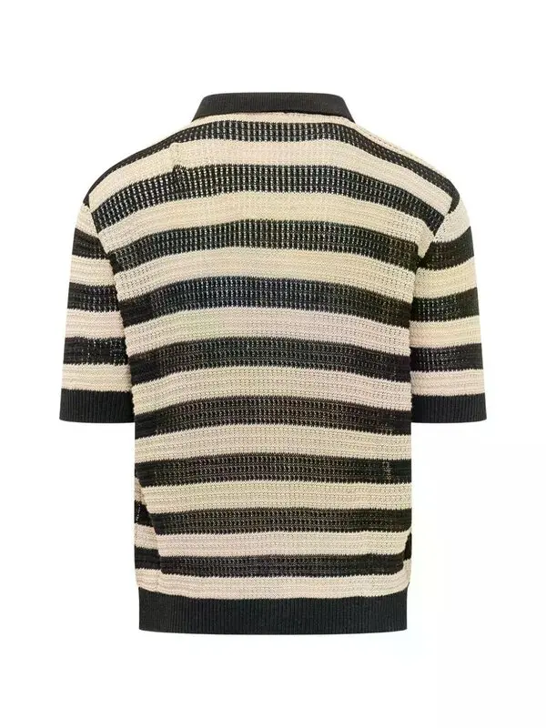 A PAPER KID Striped Short-sleeve Shirt
