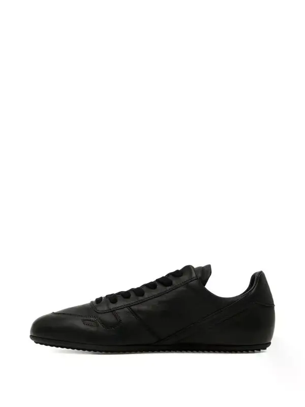 Rick Owens Panelled Sneakers - Black