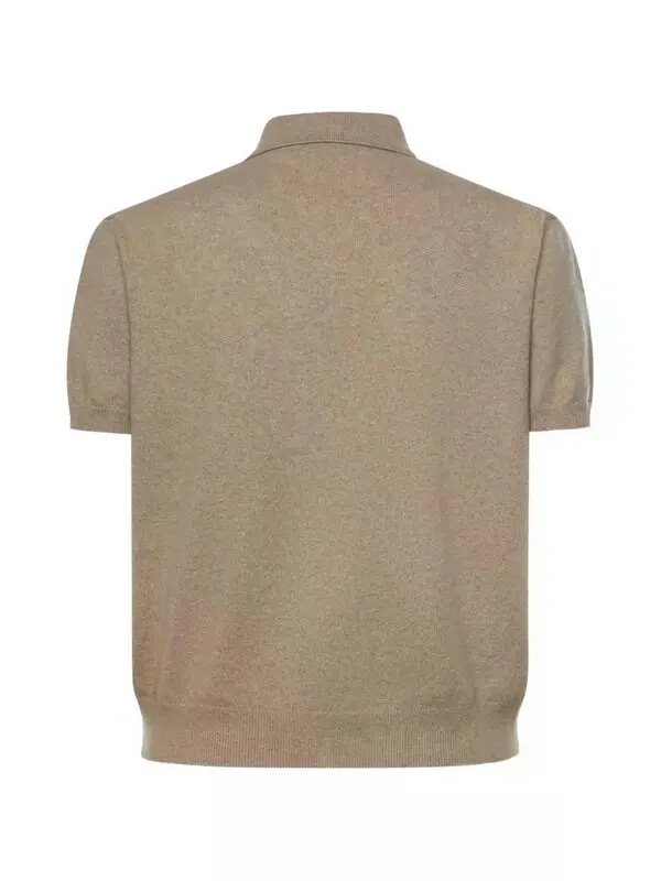 Loro Piana Buttoned Polo Top
