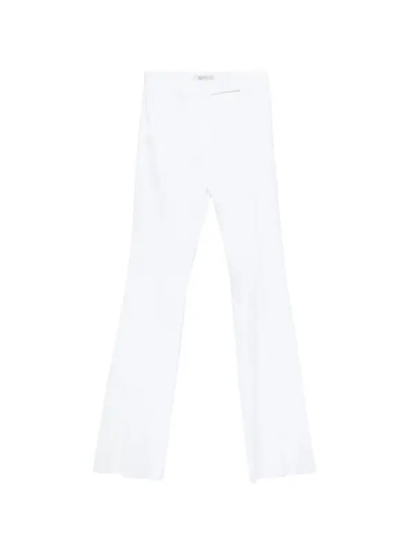 Max Mara Flared Trousers - White