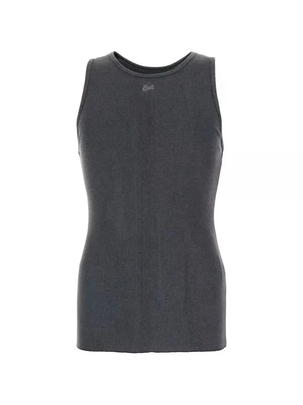 ERL Logo Rib Tank Top - Grey