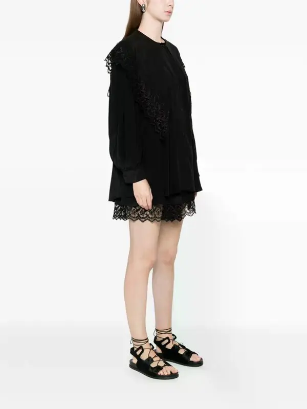 Simone Rocha Lace-trim Shirt