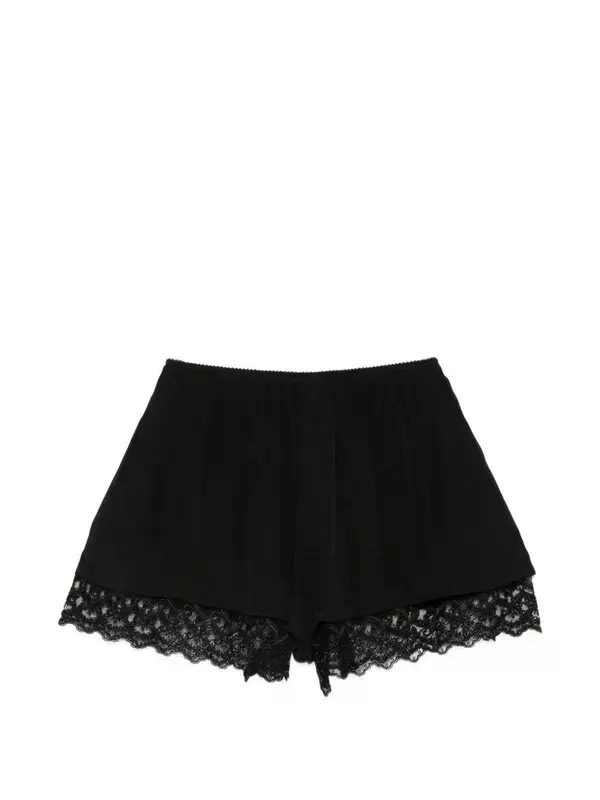 Simone Rocha Lace-trim Mini Shorts