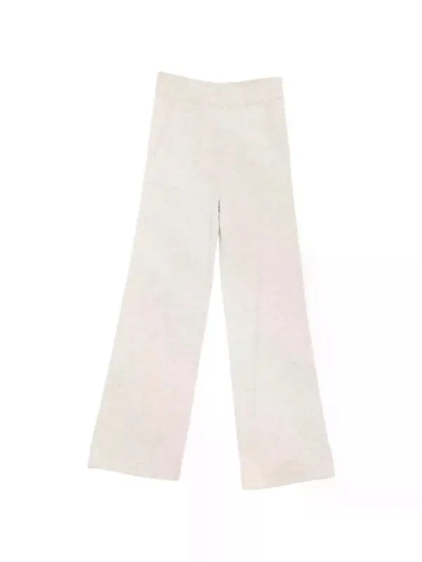 Eric Bompard Wide-leg Trousers - Neutrals