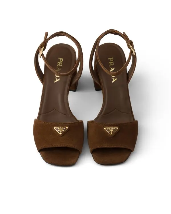 Prada Suede Sandals